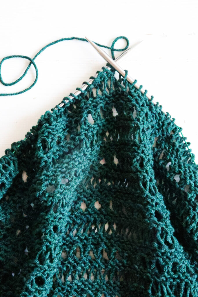 Evening Glow Wrap: A Free Knitting Pattern And Video Tutorial! - CJ ...