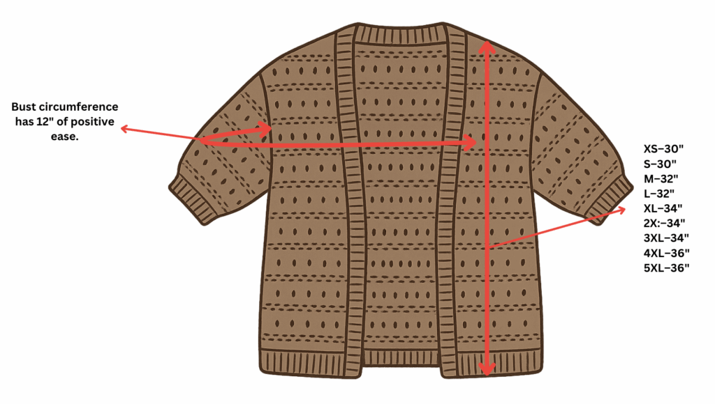 Summer Knit Cardigan – A Fun and Free Pattern - CJ Design Blog